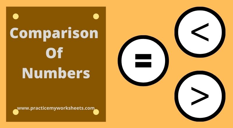 Comparison Of Numbers Free Worksheets Practice My Worksheets Comparison Of Numbers Free Worksheets Practice My Worksheets