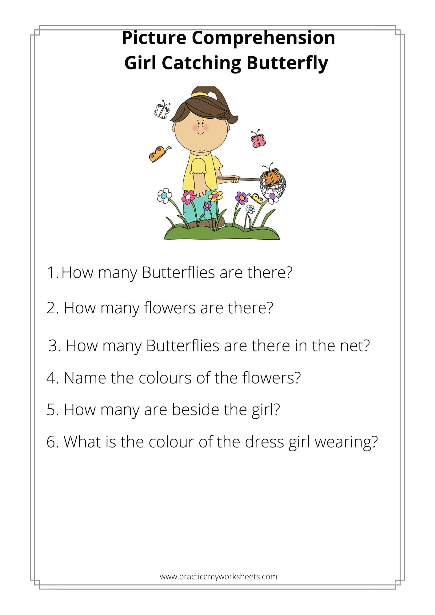 The Significance of Picture Comprehension | Free worksheets