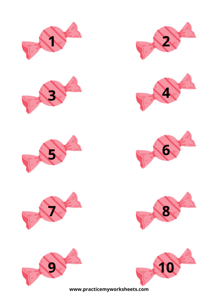 Numbers For Preschoolers | Free Worksheets