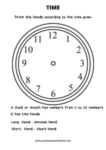 time-for-class-1-free-worksheets