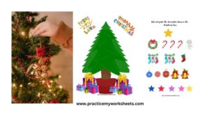 Decorate the Christmas Tree | Cut And Paste Activity