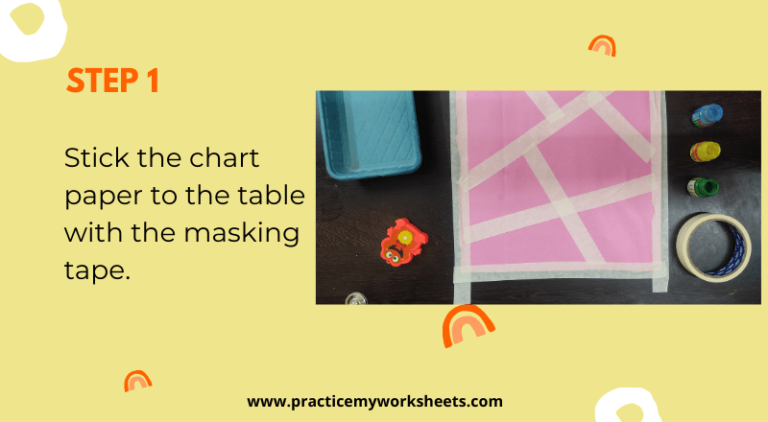 Masking Tape Painting Activity