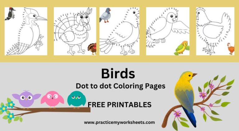Birds Coloring Pages | Free Printable