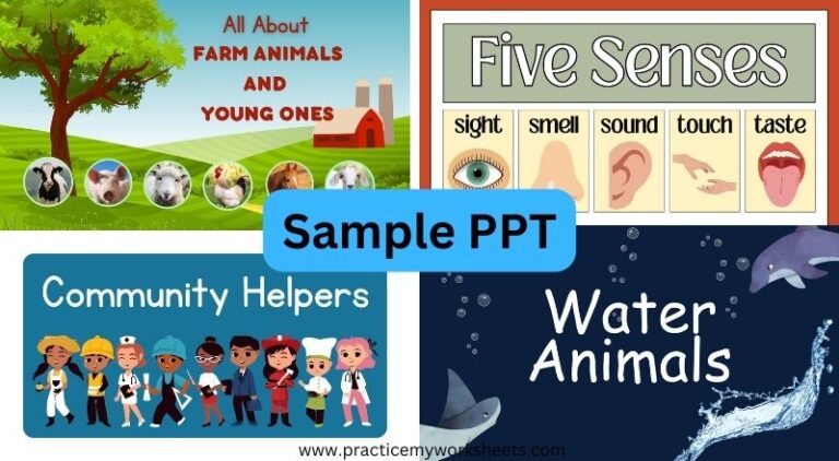 Kindergarten PPT Lessons | Free Download